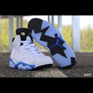 Nike | Shoes | Nike Air Jordan Retro 6 Sport Blue | Poshmark